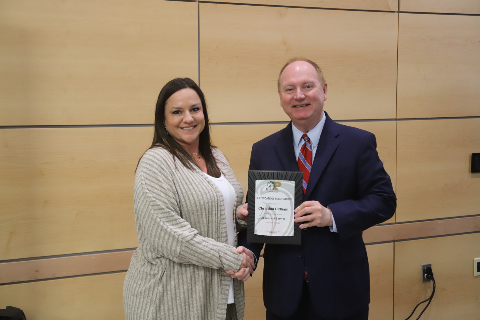 Panola College Presents 19 Service Awards Panola College